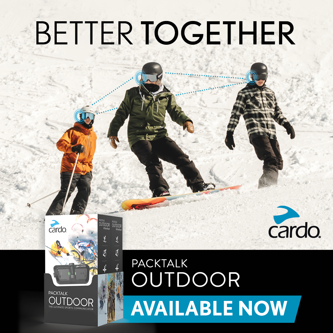 Packtalk Outdoor – Now Just $299 + 30% Off Accessories – Cardo Systems