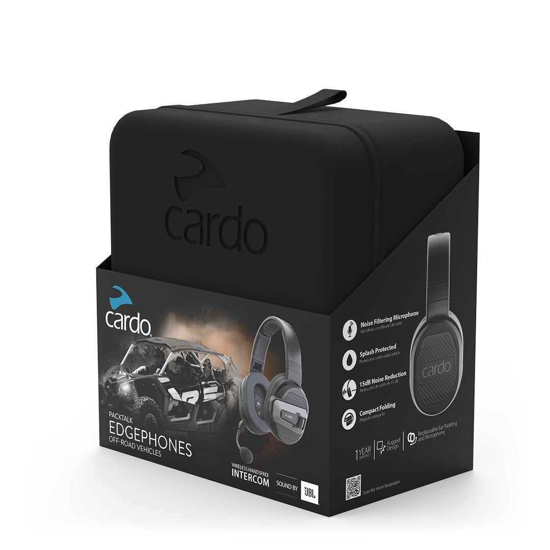 Cardo Packtalk EDGEPHONES ORV – Cardo Systems